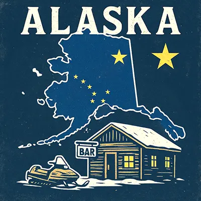 Alaska Dive Bars - EVE Vintage